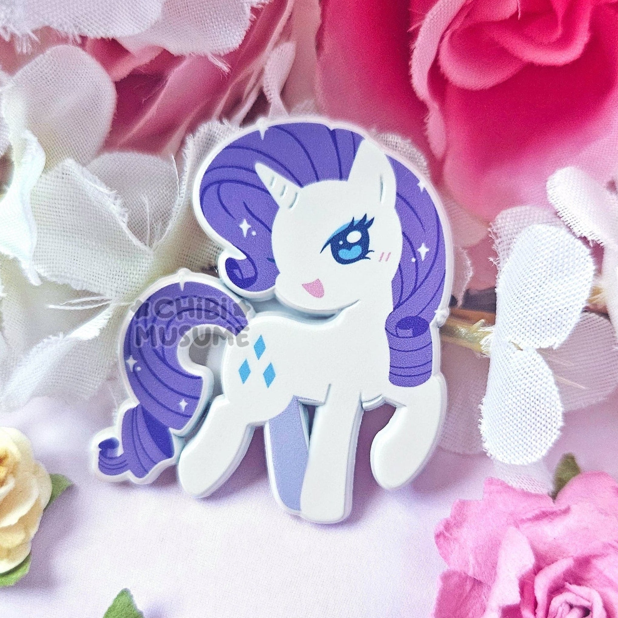 Rari Dyed Enamel Pin – ChibiMusume