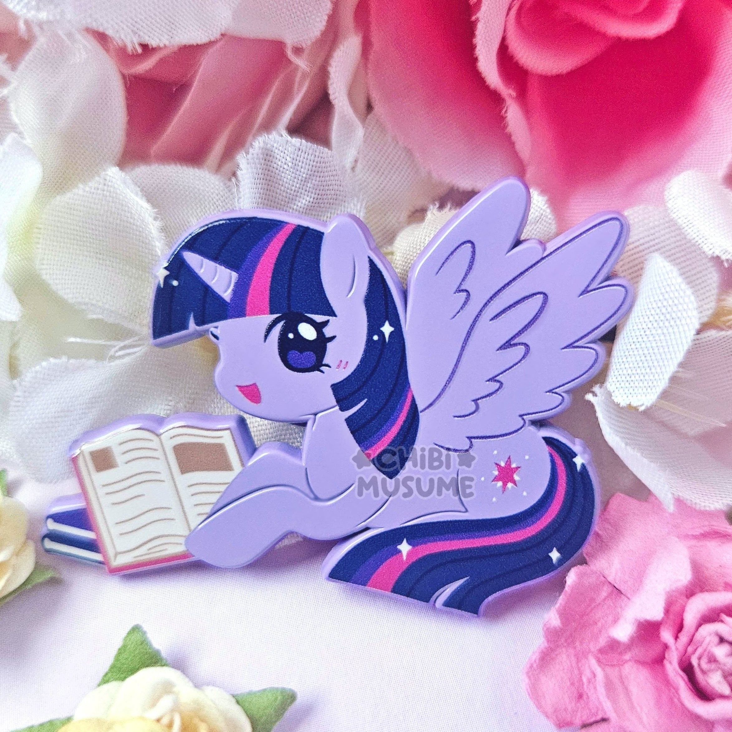Twilight Dyed Enamel Pin – ChibiMusume